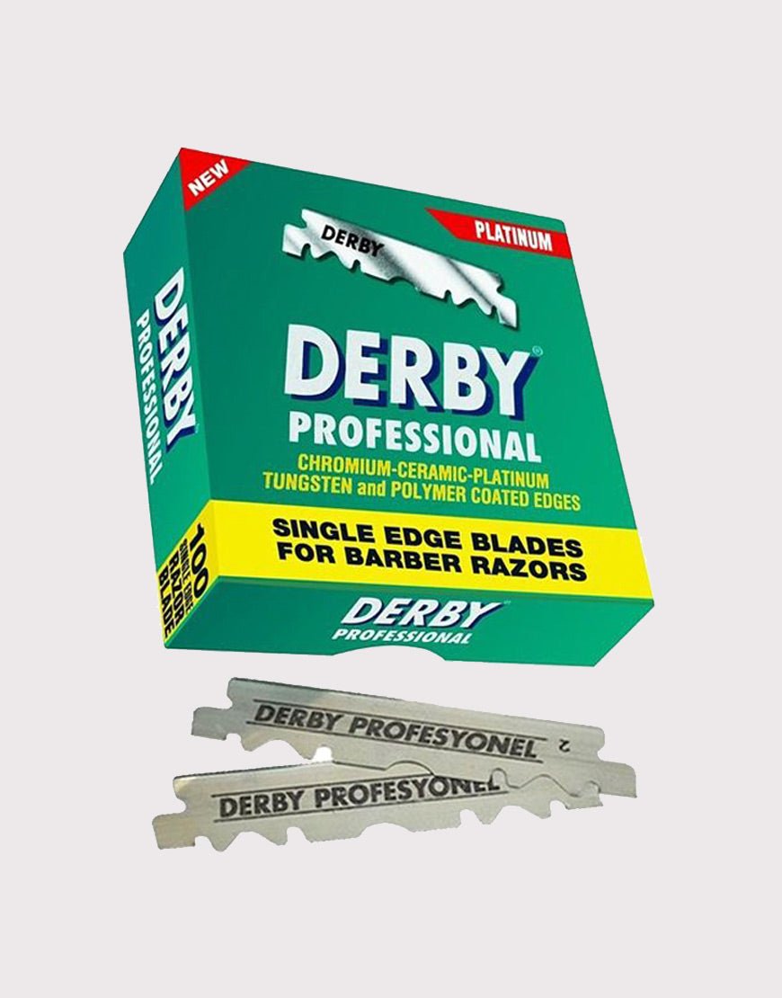 100 Blades of Derby Professional Stainless Single Edge Safety Razor Bl ...