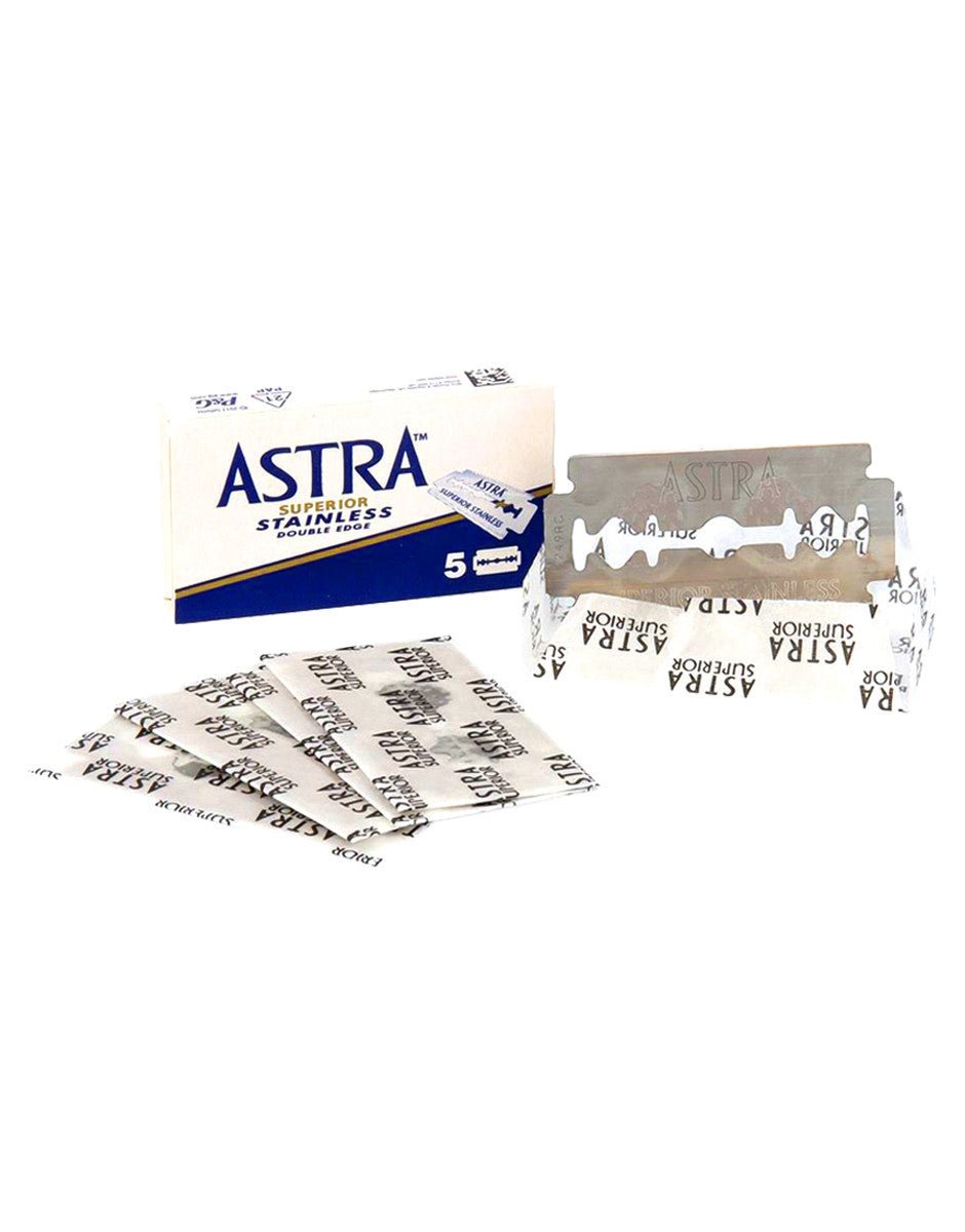 50 Blades of ASTRA Superior Stainless Double Edge Safety Razor Blades ...