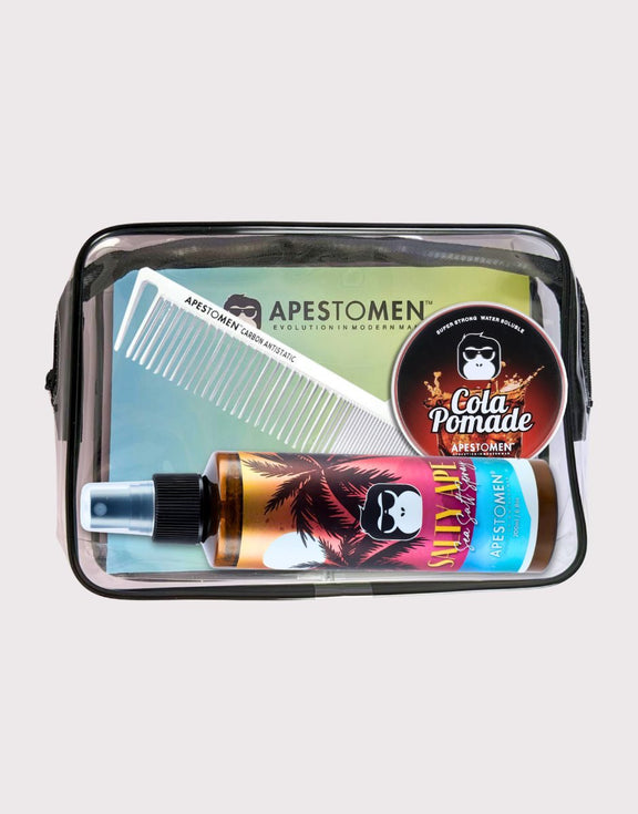 Apestomen Sleek Hairstyling Toiletry Bag Set – SGPomades