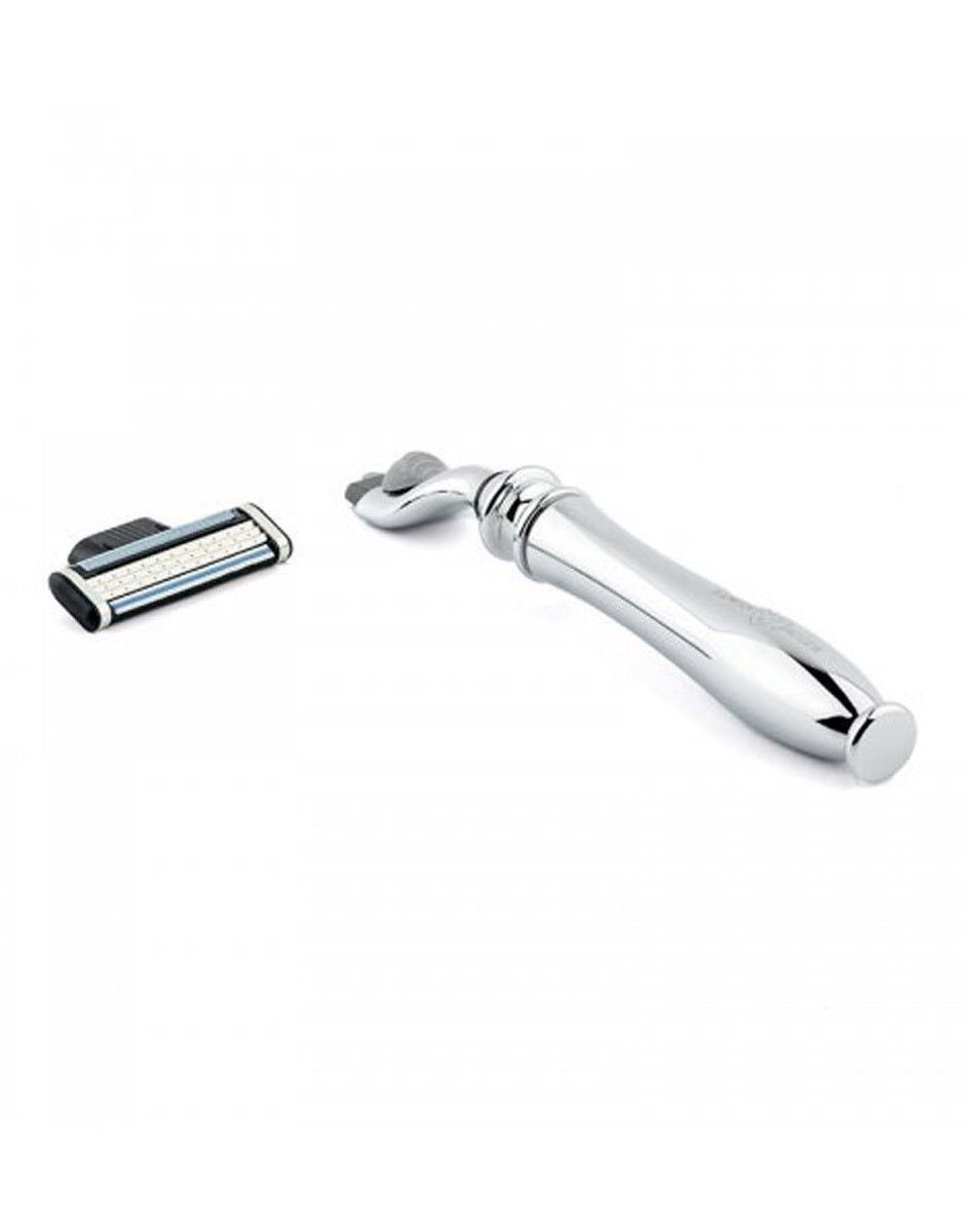 Edwin Jagger - Chatsworth Collection - Smooth Chrome Gillette® Mach3 ...