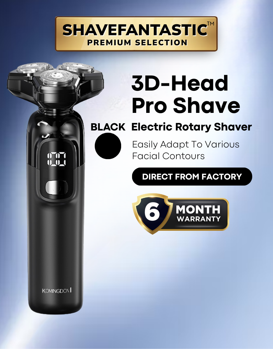 ShaveFantastic 3D-Head Pro Shave Electric Rotary Shaver – SGPomades