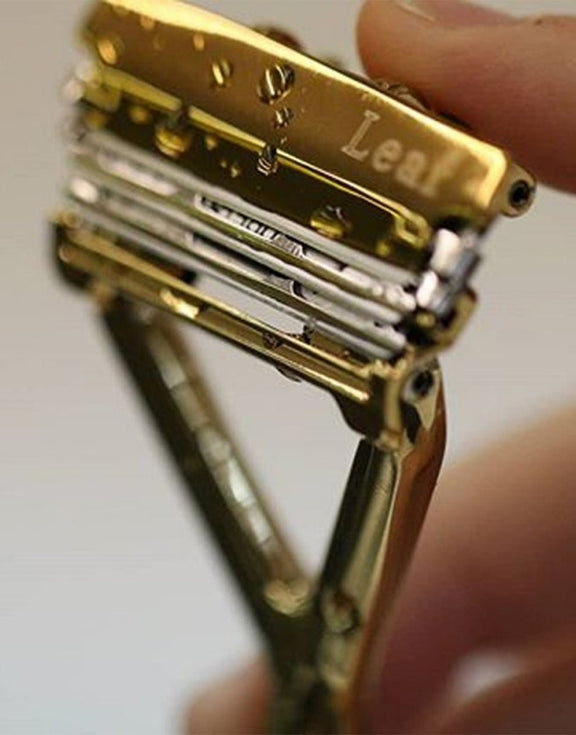 Leaf Shave The Leaf Razor - Gold – SGPomades