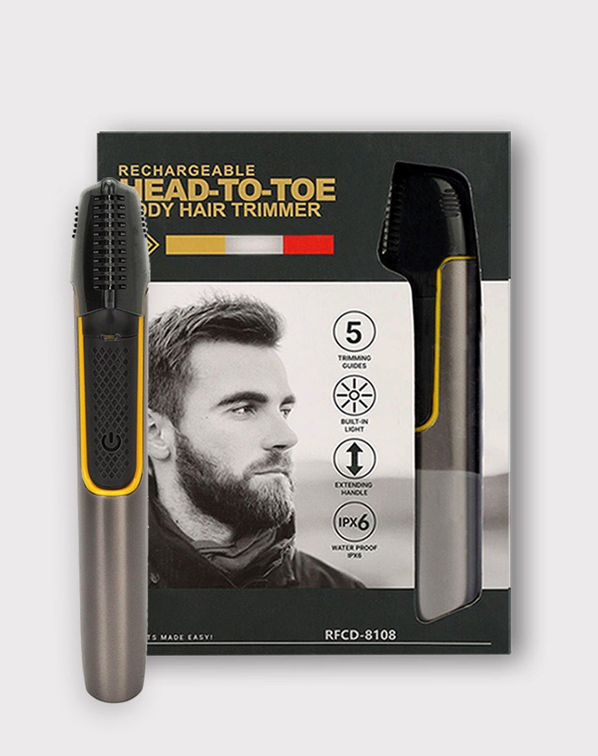 RFCD-8108 Rechargeable Head-To-Toe Body Hair Trimmer – SGPomades
