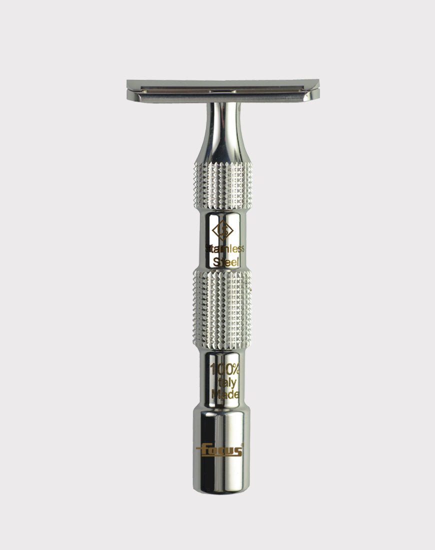 Eco-Razor x FOCUS Tritok Double Edge Safety Razor - Stainless Steel By ...